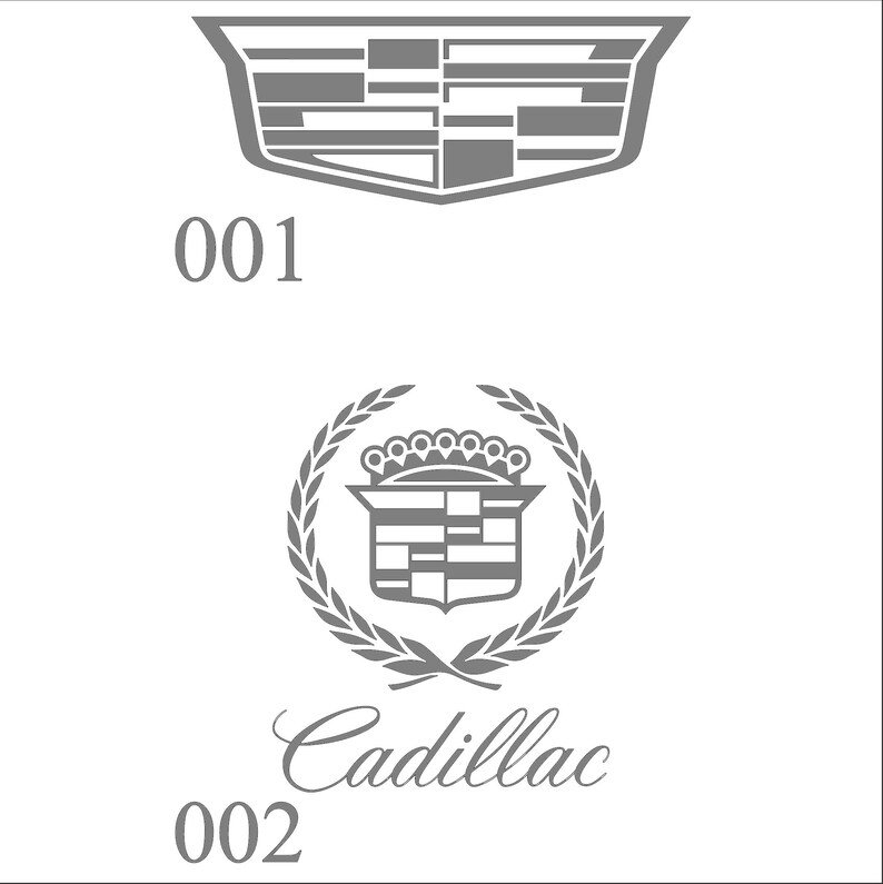 Cadillac Logo - Etsy