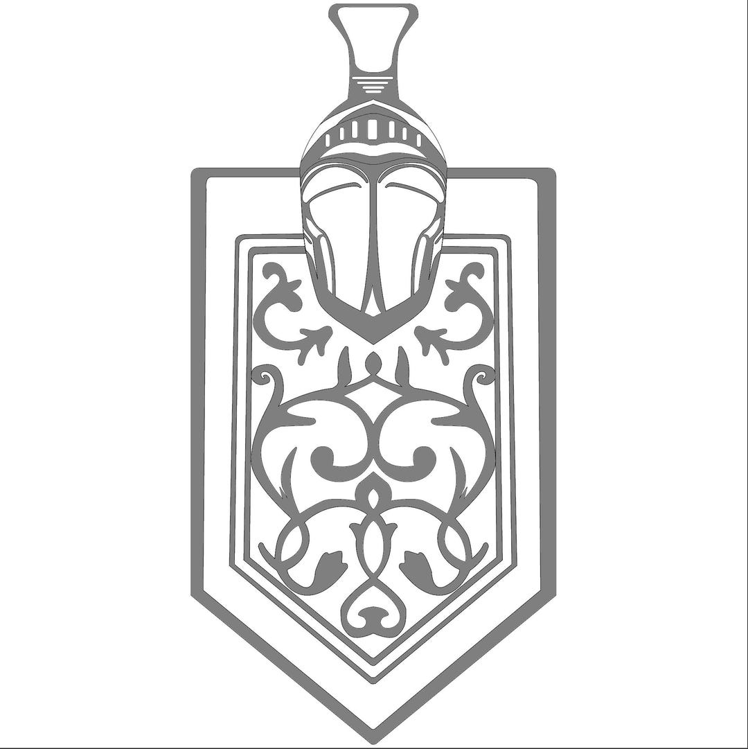 Chevy Monte Carlo Knight Crest Logo - Etsy