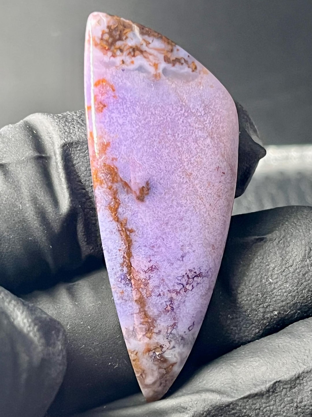 Burro Creek Royal Purple Agate Cabochon, Arizona - Etsy