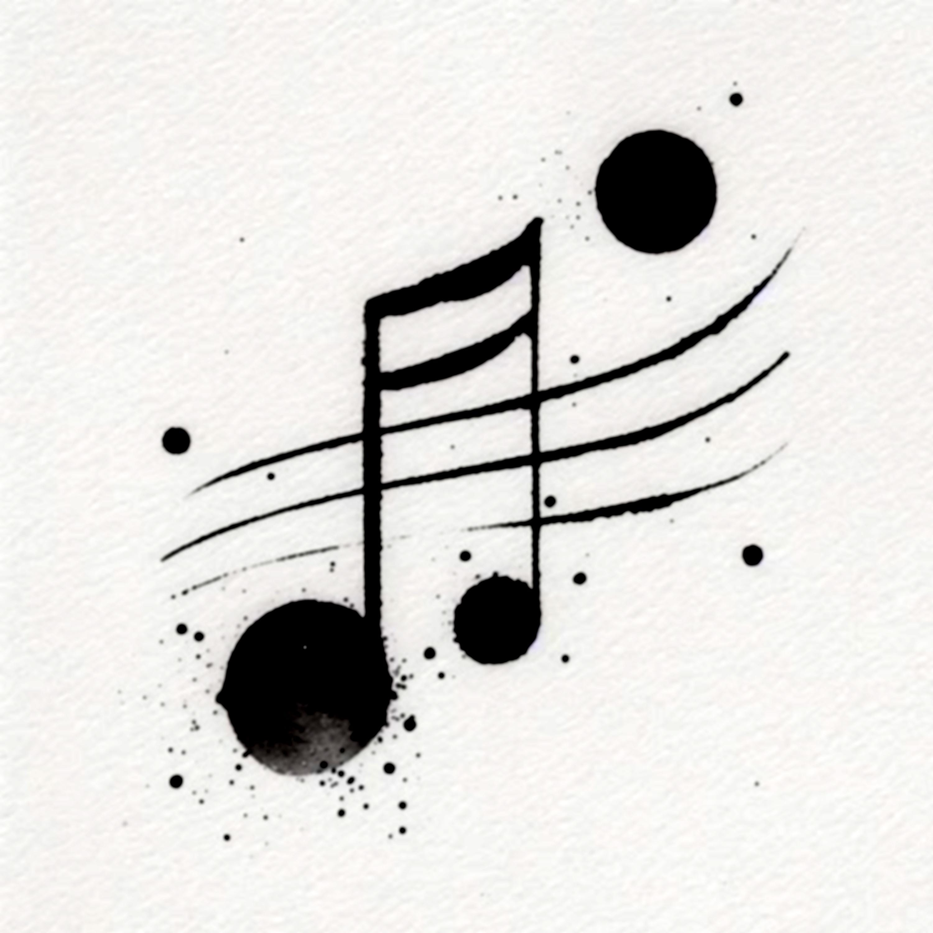 Music Notes Watercolour Printable Digital Download Musical Notes ...