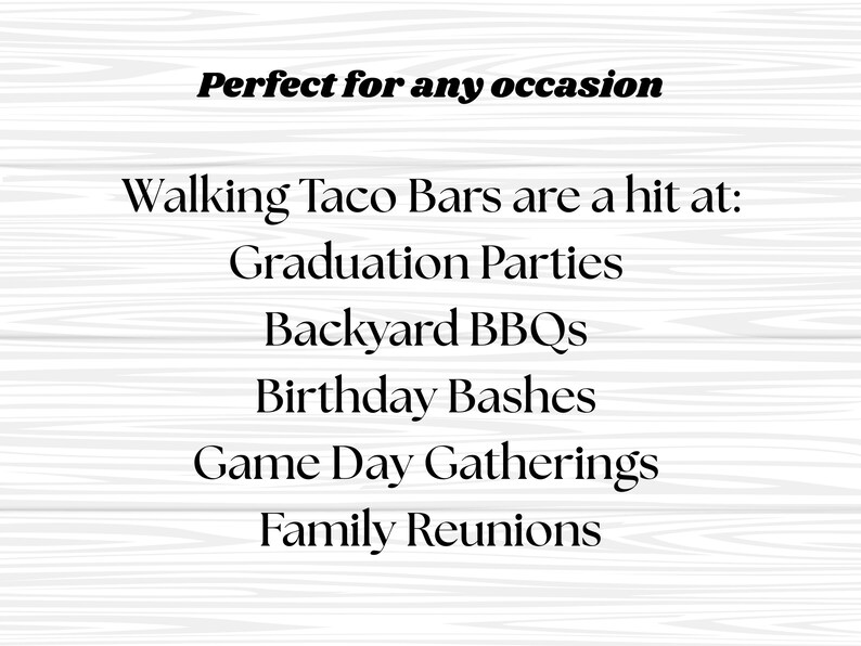 Walking Taco Bar Sign Printable - Taco Party Sign - Editable Canva ...