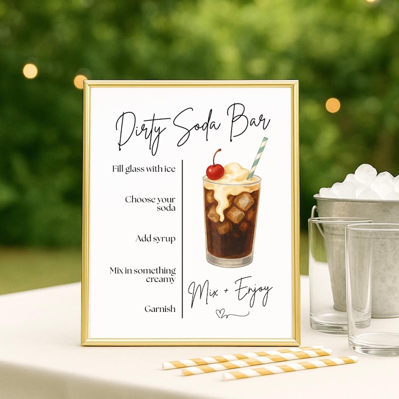 Float Menu - Etsy