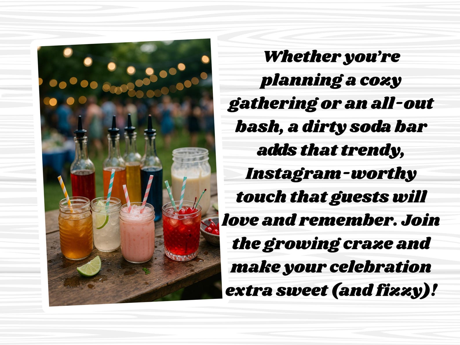 Dirty Soda Bar Sign Printable | Party Decor (editable Template) - Etsy