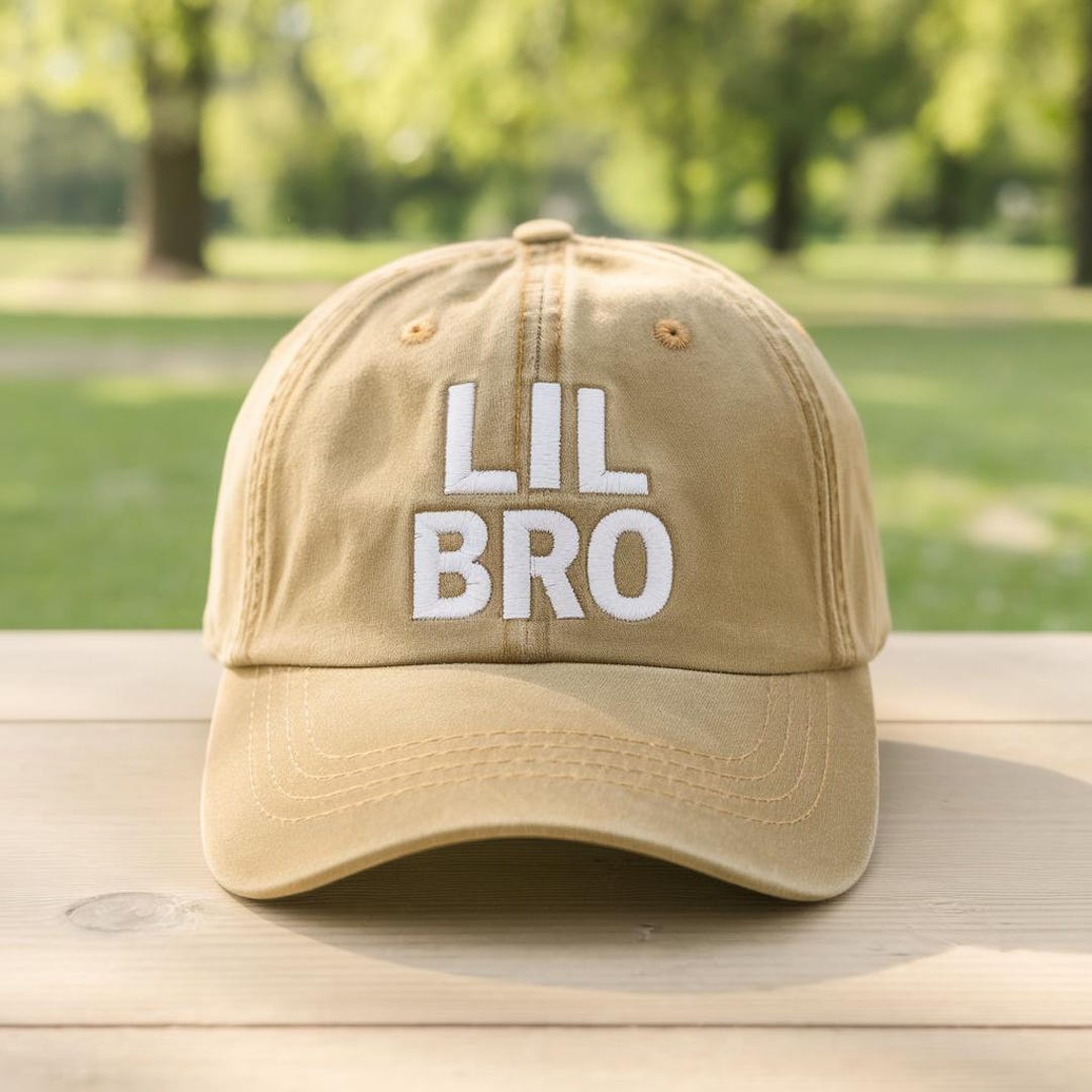 Custom Embroidered Toddler Hat, Lil Bro Big Bro Sister Cap ...