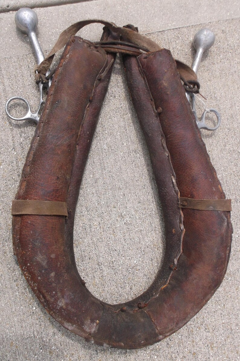 Antique Horse Collar and Hames - Etsy