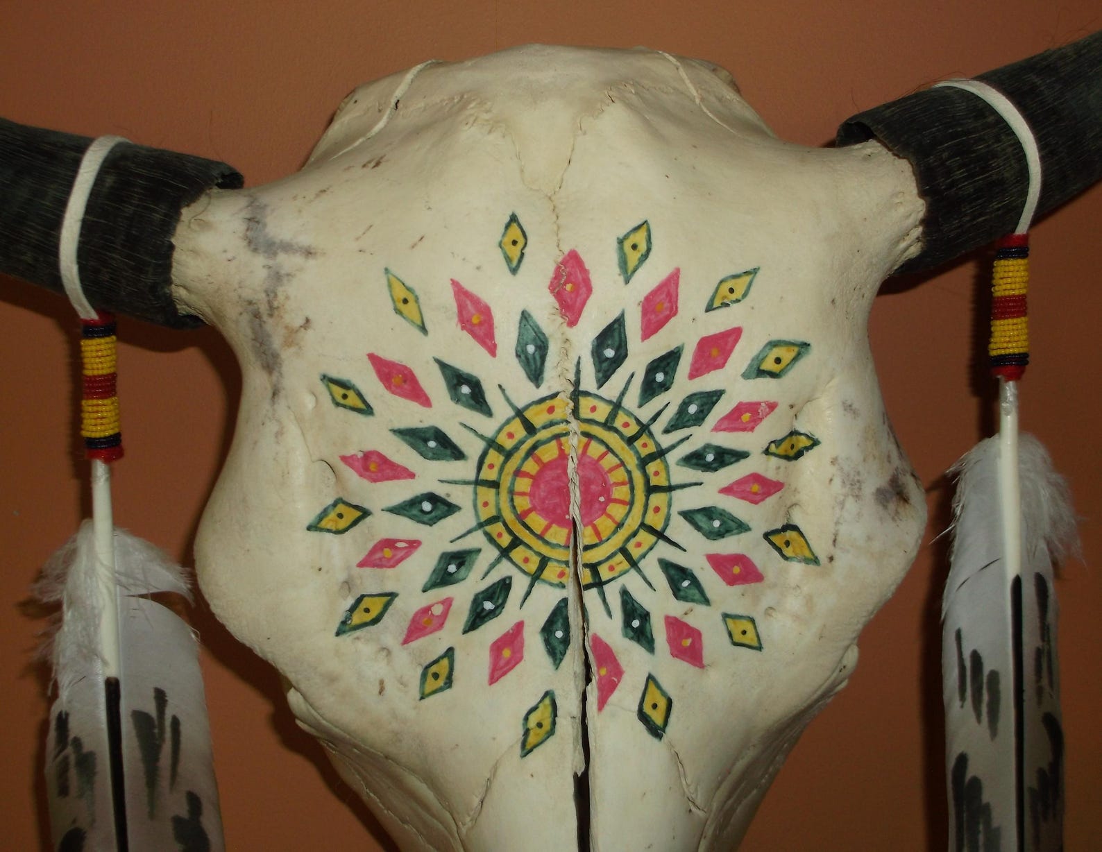 Native American Buffalo Skull - Etsy