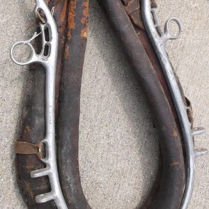 Antique Horse Collar and Hames - Etsy