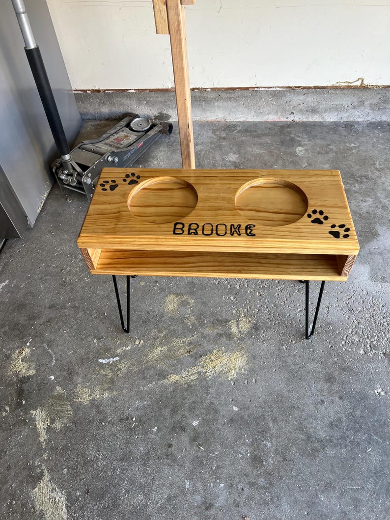 Dog Feeding Stand - Etsy