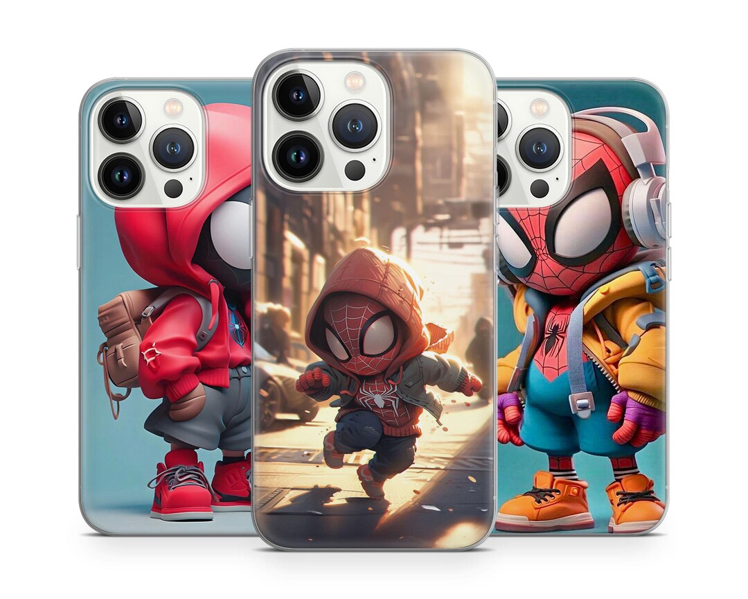 Spider-man Schoolboy Phone Cases for iPhone 16 Pro Max and 16 15 14 13 ...