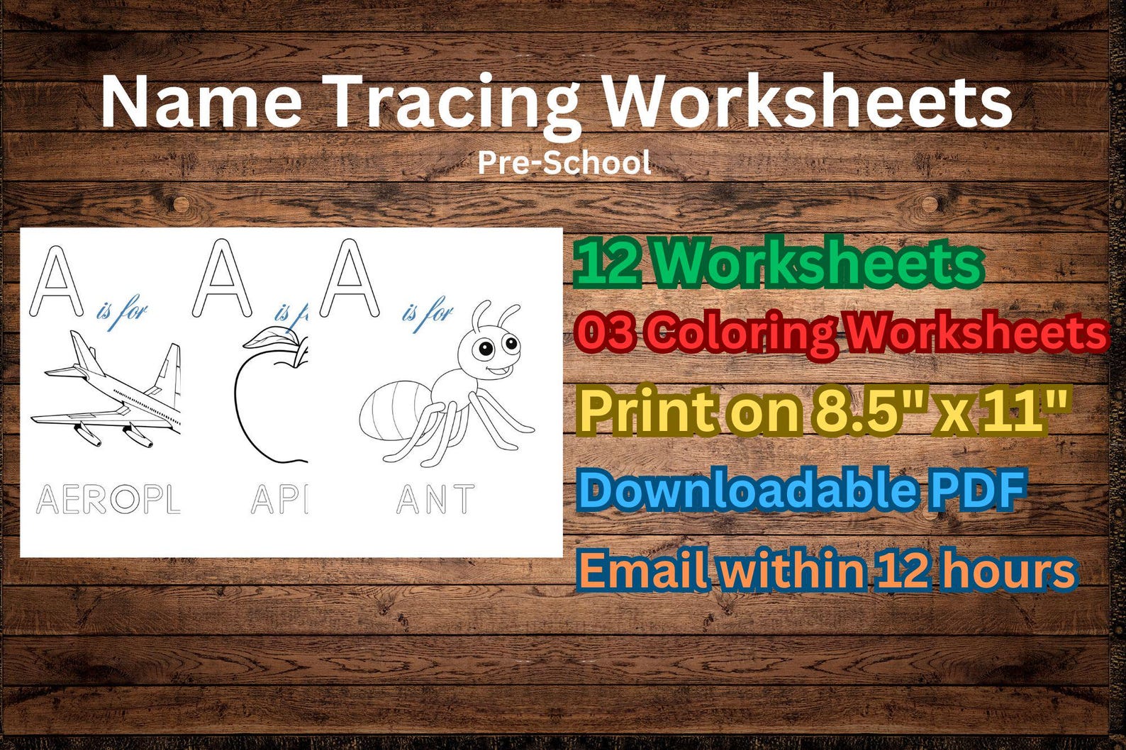 Custom Name Tracing Worksheet | Personalized Name Writing Practice ...