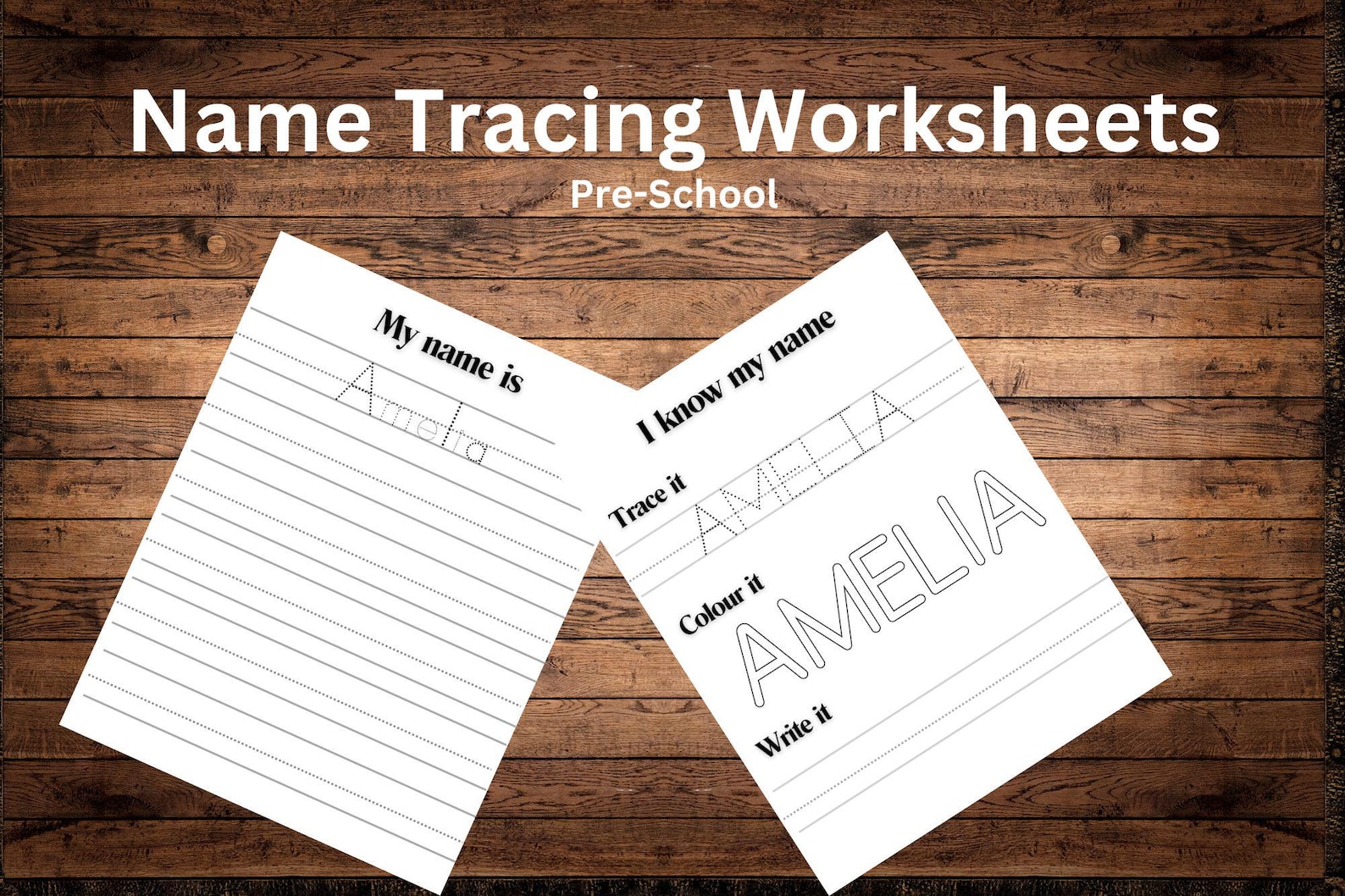 Custom Name Tracing Worksheet | Personalized Name Writing Practice ...