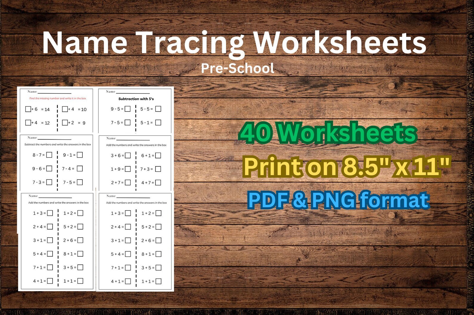 Grade 1 Math Worksheets | Addition & Subtraction | Find the Missing ...