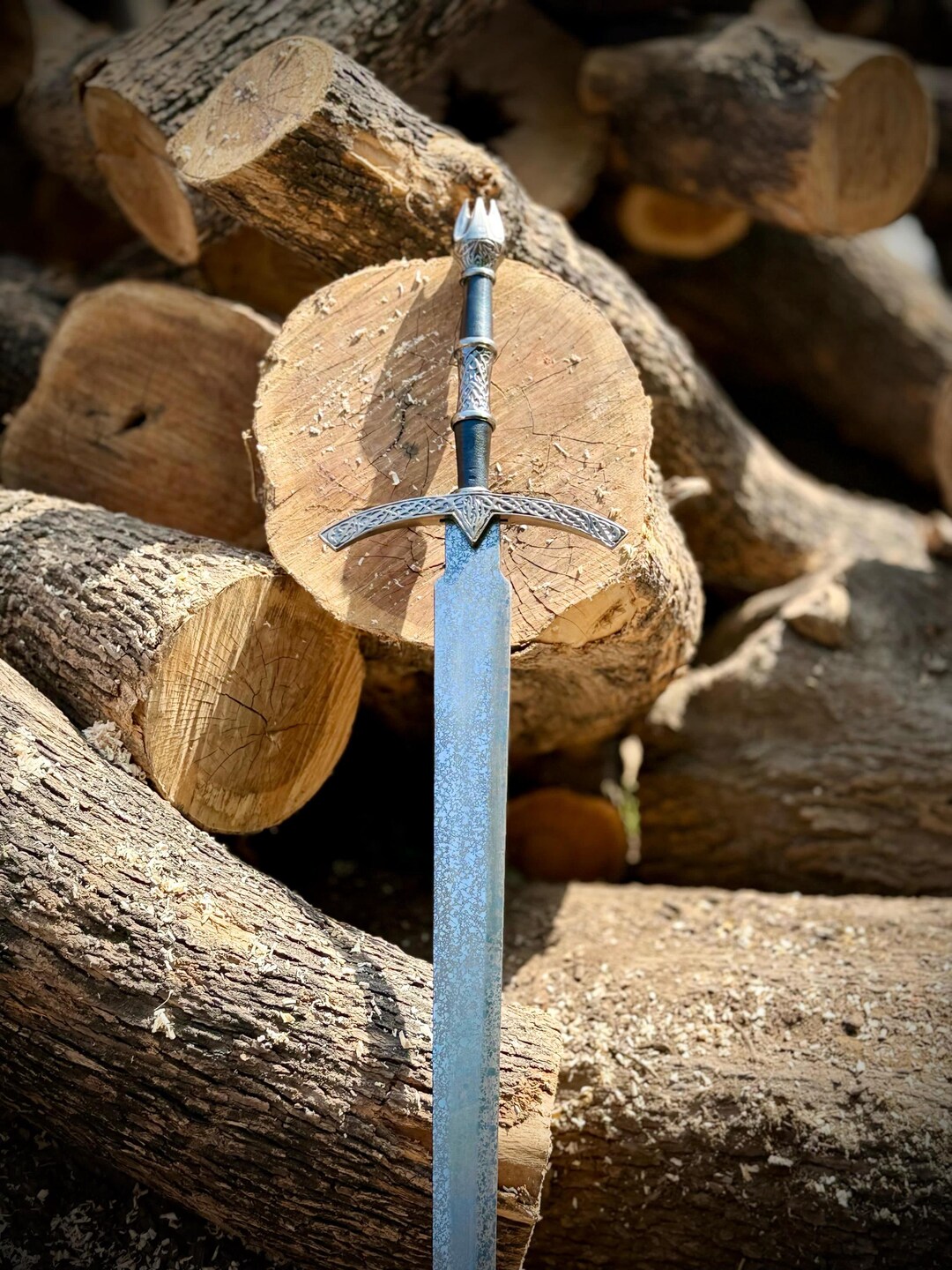 Handmade Medieval Fantasy Sword Replica – Long Sword, Decorative Sword ...