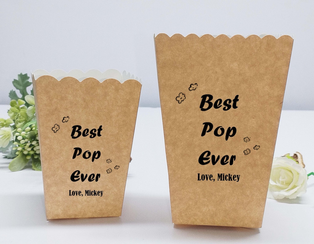 Best Pop Ever Popcorn Bucket, Custom Popcorn Tub, Family Night Popcorn ...
