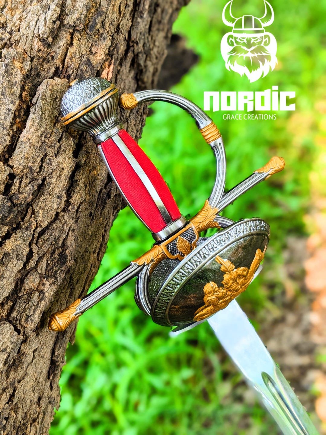 Rapier Sword Stainless Steel Zoro Sword, Fencing Sword, Handmade Sword ...
