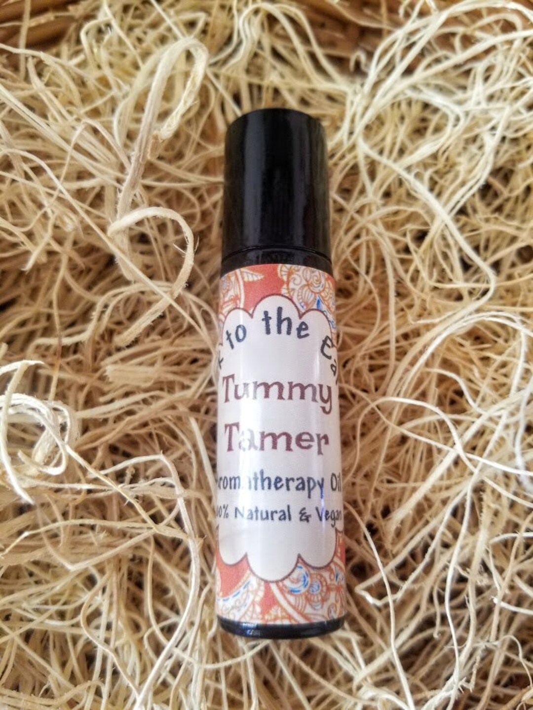 TUMMY TAMER Aromatherapy Oil W/pure Essential Oils- Ginger/fennel ...