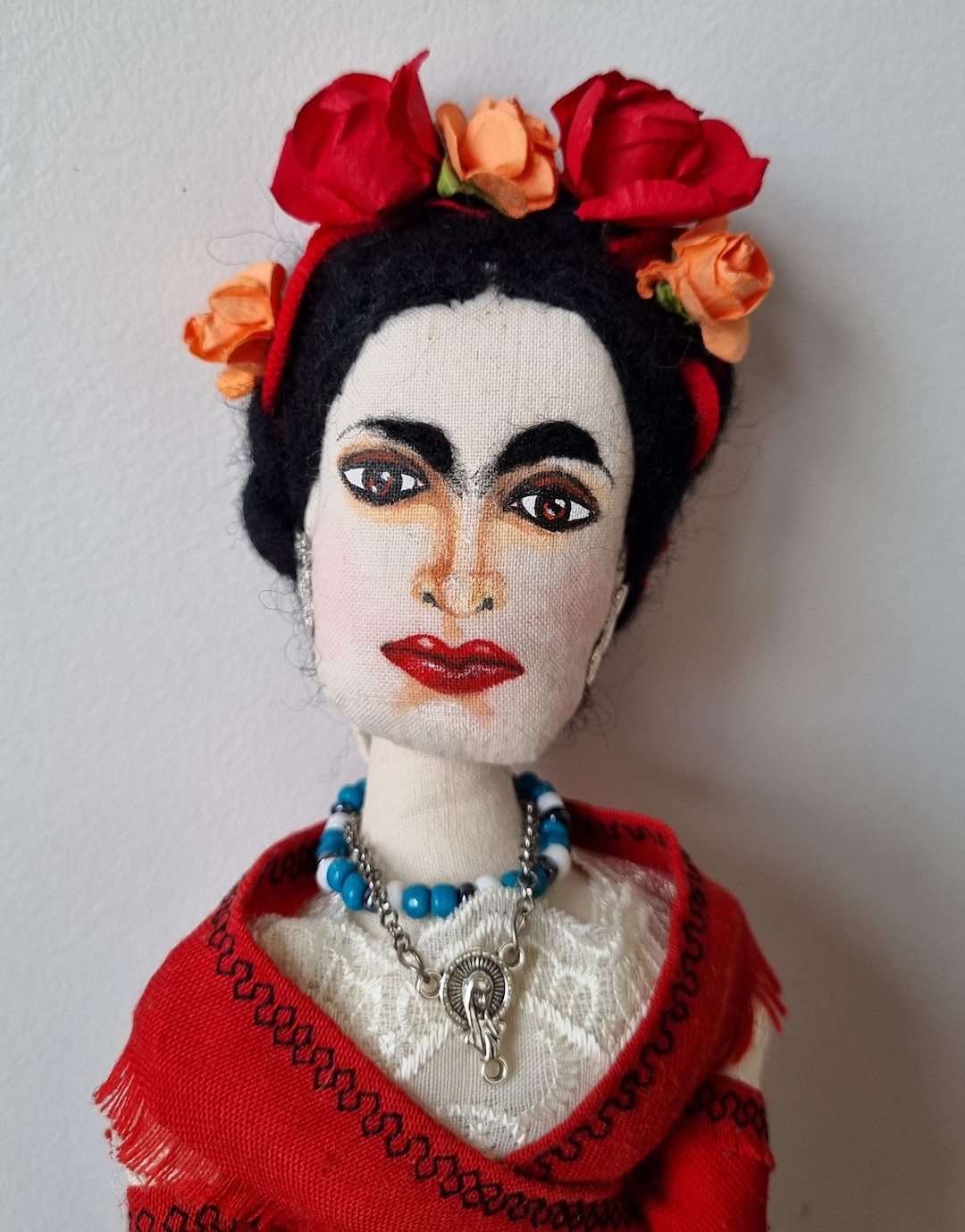Frida Kahlo! Unique Handpainted Collectable Artdoll of the Iconic ...