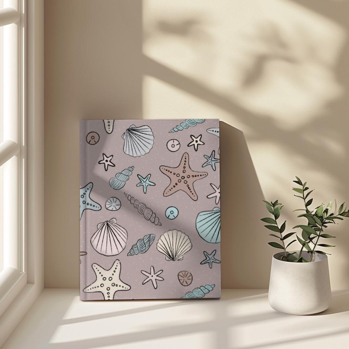Seashells and Starfish Seamless File - Etsy