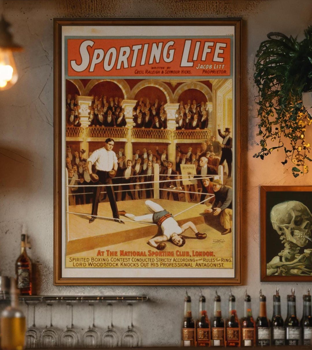 Vintage Boxing Wall Art High Resolution Instant Download Early 20th ...