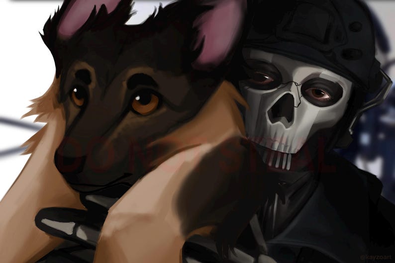 Ghost and Riley Prints | Call of Duty – CoD – Ghost – Simon Riley ...