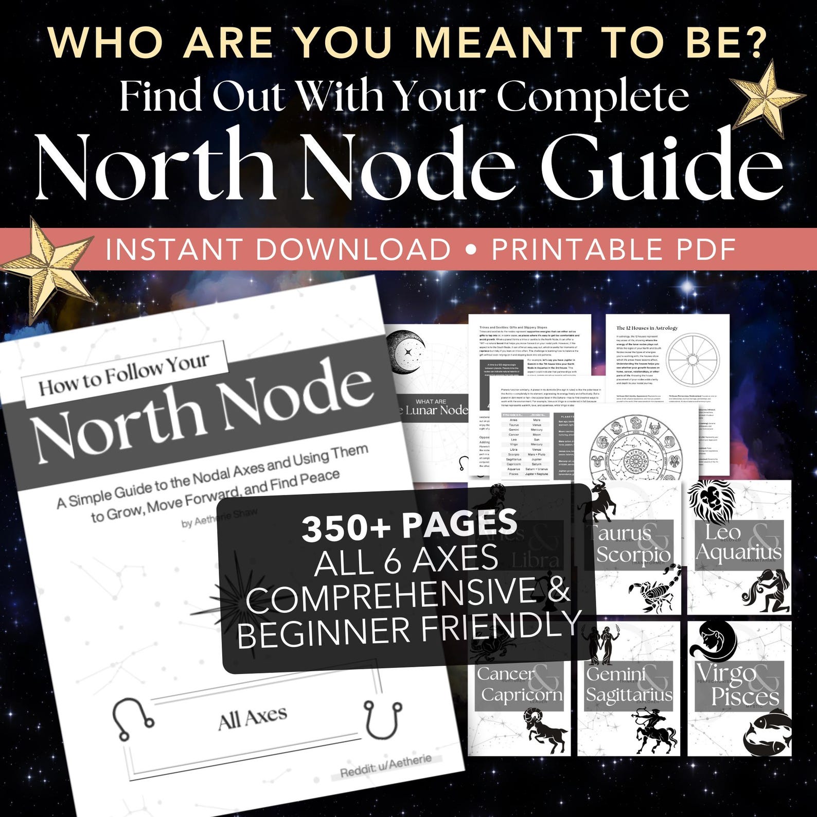 Natal Chart Reading Guide, How to Read Your Birth Chart | Astrology PDF ...