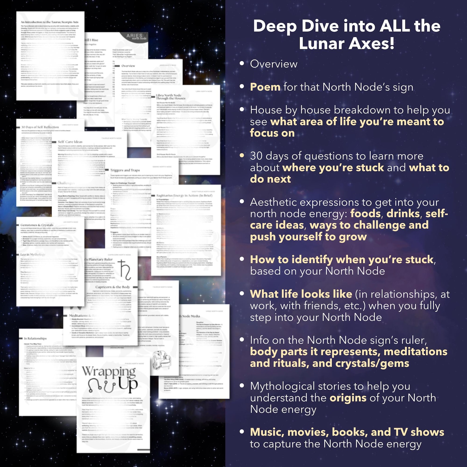 Natal Chart Reading Guide, How to Read Your Birth Chart | Astrology PDF ...