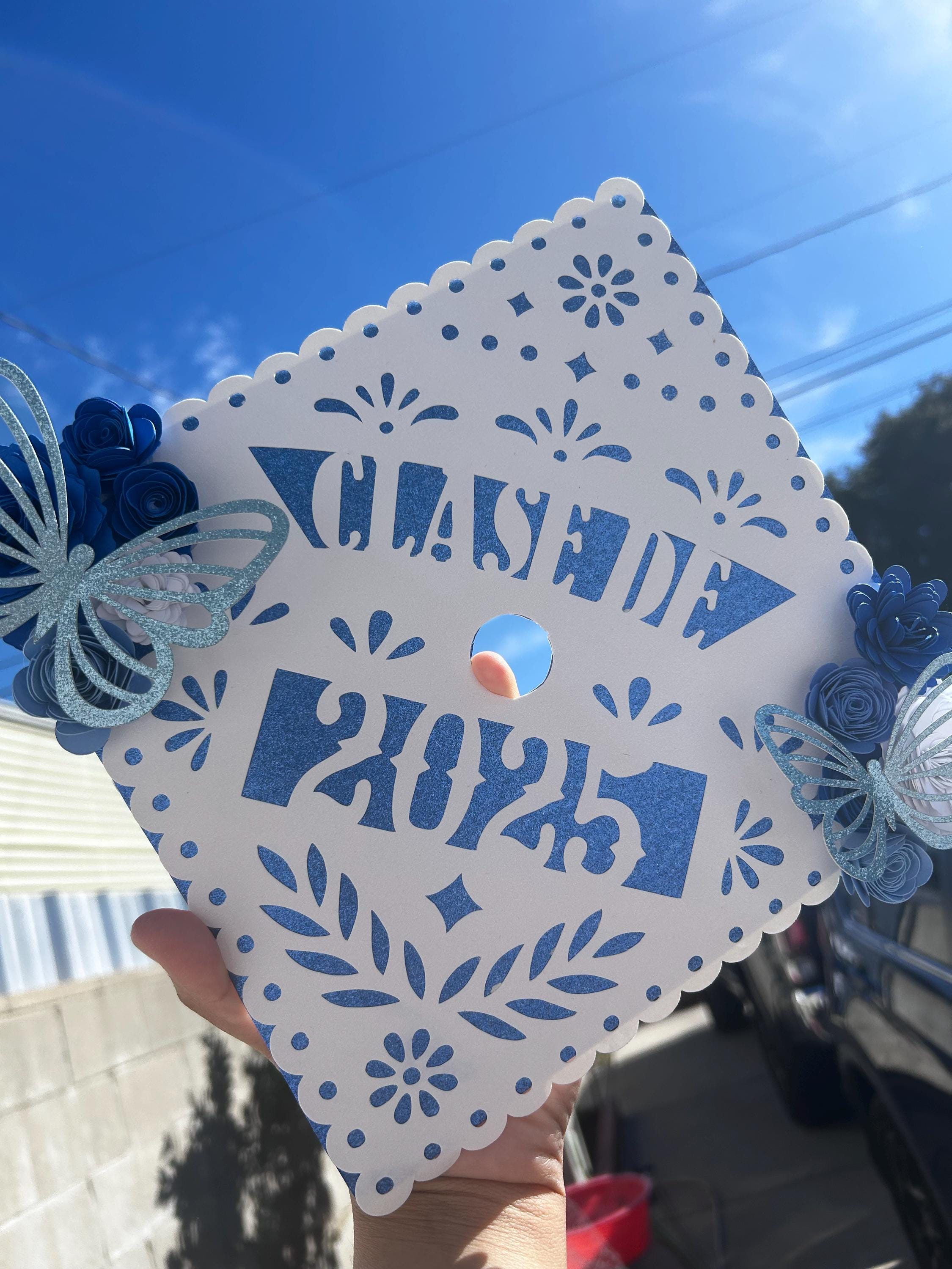 Graduation Cap Topper, Mexican Grad Topper, Papel Picado Graduation, Class of 2025 - Etsy