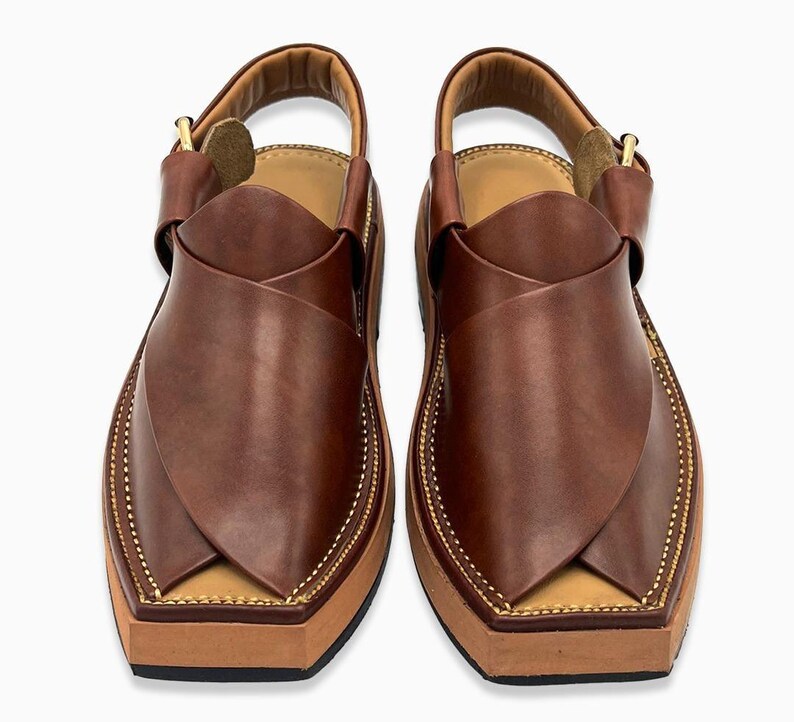 Peshawari Chappals, Kapthan Chappal ,handmade, Pure Leather, Shoes ...