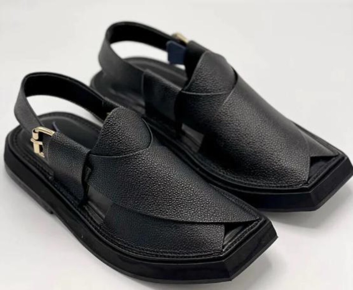 Peshawari Chappals, Kapthan Chappal ,handmade, Pure Leather, Shoes ...