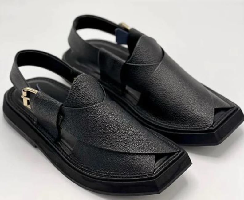 Peshawari Chappals, Kapthan Chappal ,handmade, Pure Leather, Shoes ...
