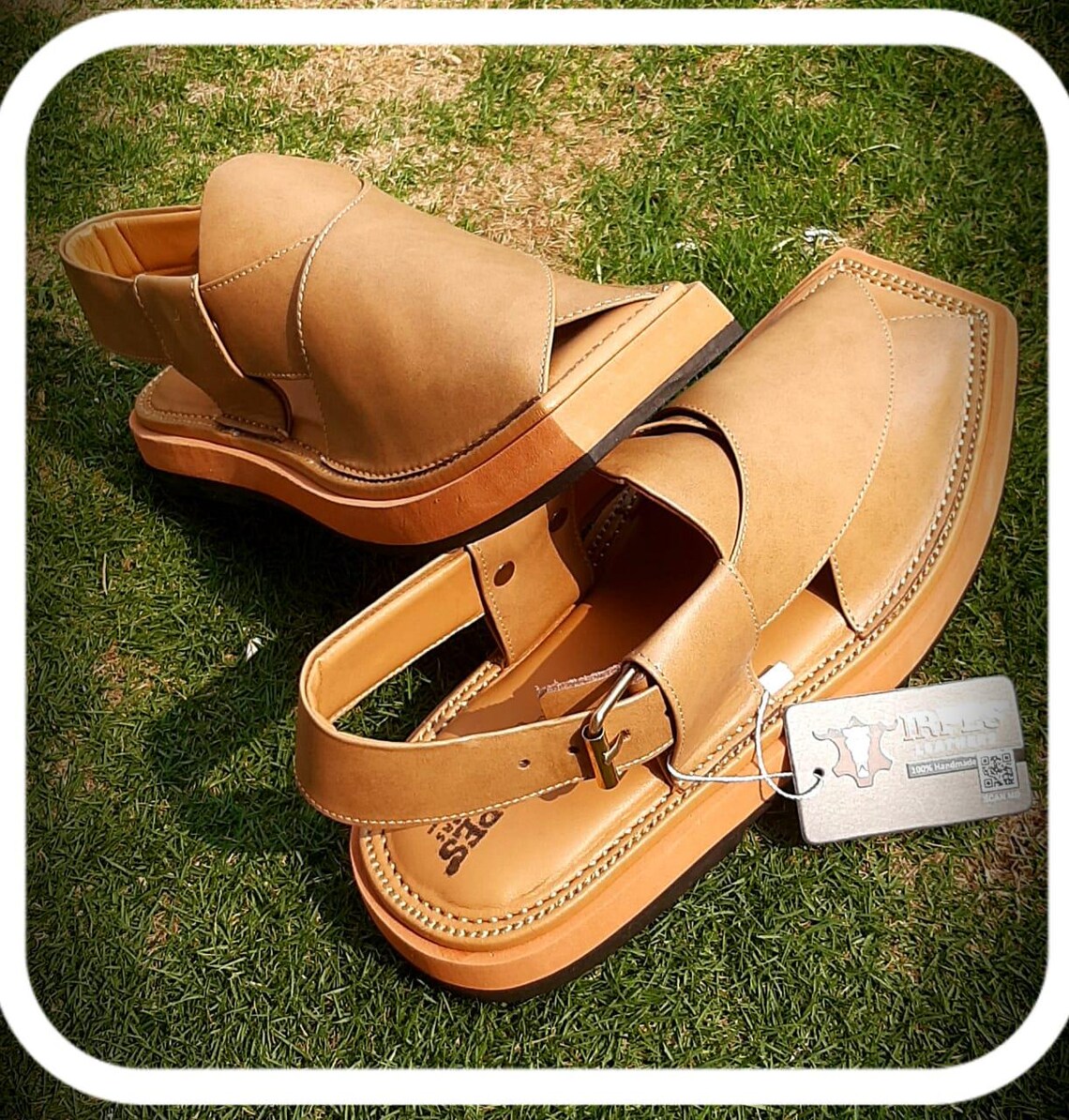 Peshawari Chappals, Kapthan Chappal ,handmade, Pure Leather, Shoes ...