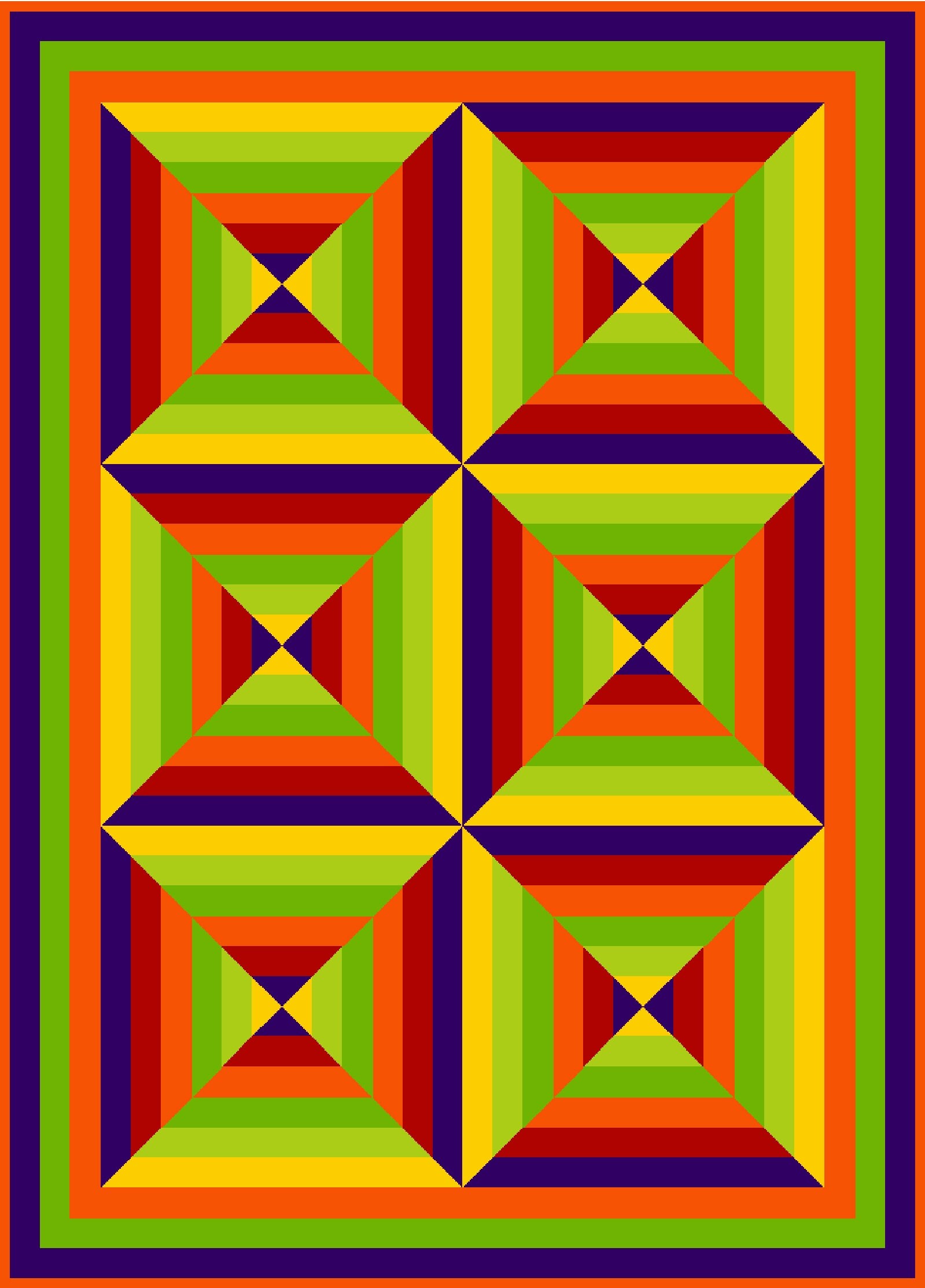 HULLABALOO Pre-cut Quilt Kit All Sizes by Quilt-addicts - Etsy Canada