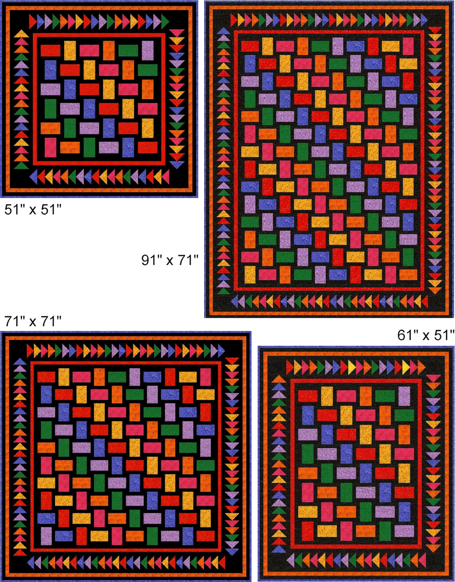 SALE - QUAINTLY AMISH - Free Delivery - Pre-cut Quilt Kit - All Sizes ...