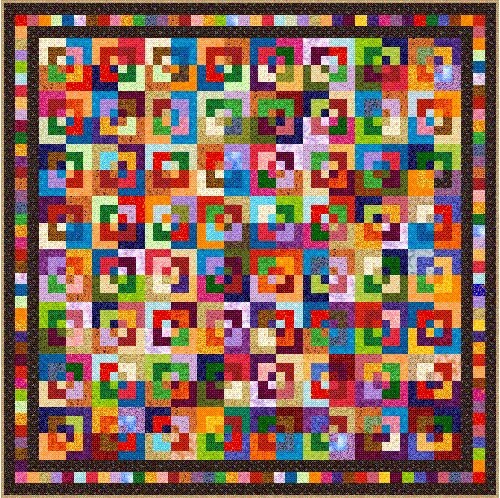 CORNER BLOCK Pre-cut Quilt Kit All Sizes by - Etsy Australia