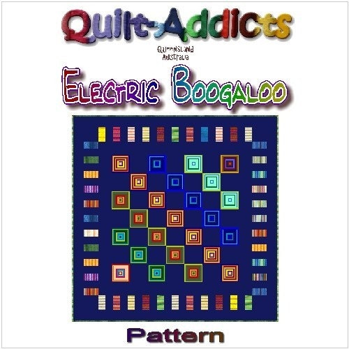 ELECTRIC BOOGALOO Pre-cut Quilt Kit All Sizes by - Etsy