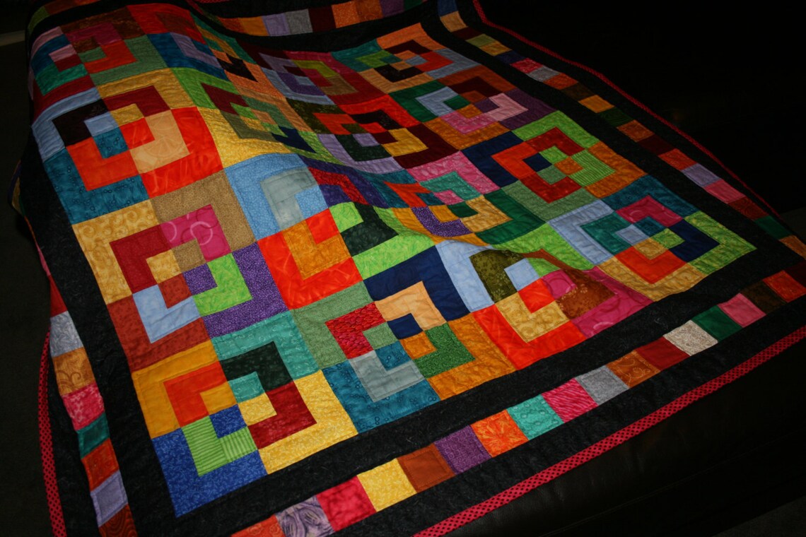 CORNER BLOCK Pre-cut Quilt Kit All Sizes by - Etsy Australia