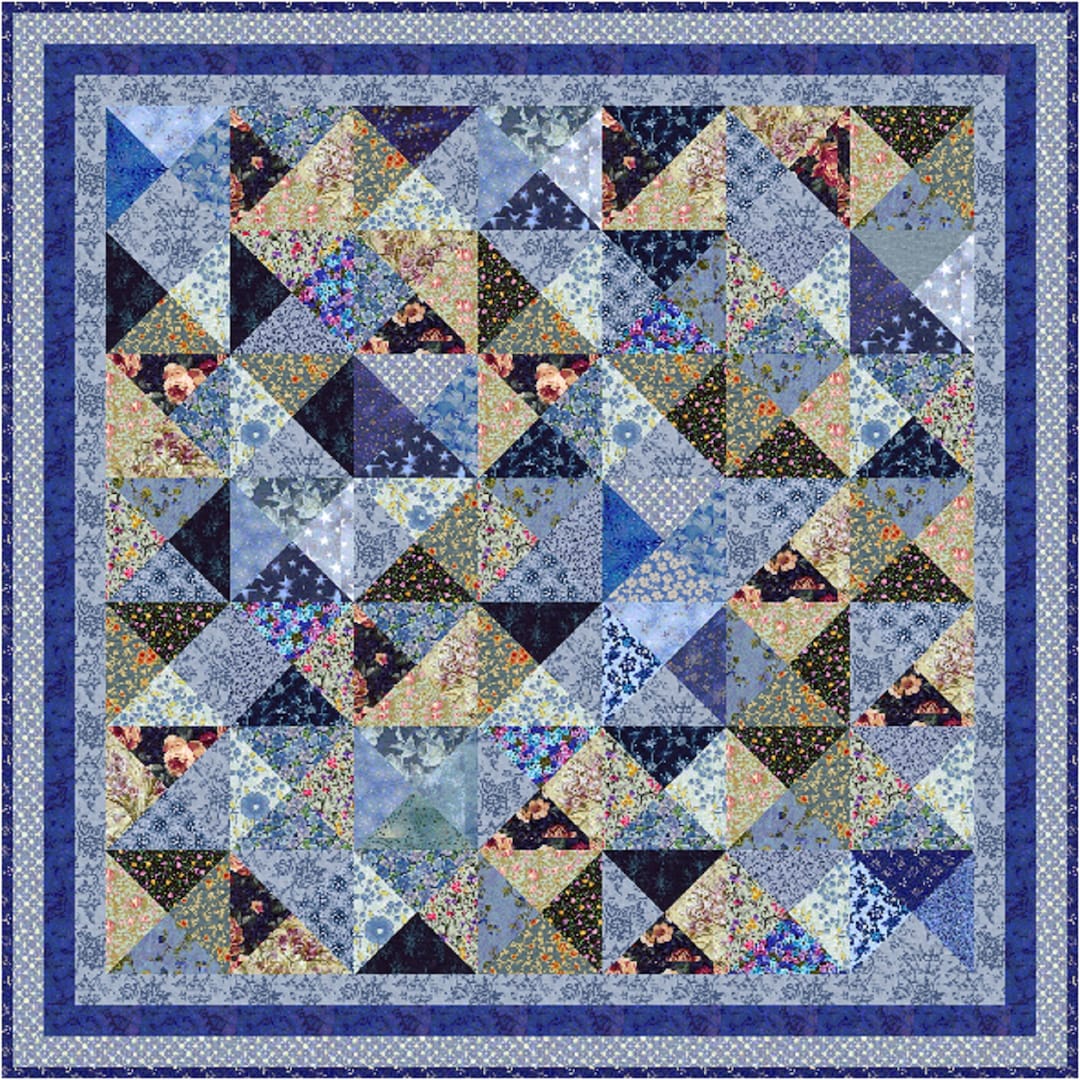 KEW GARDENS - Free Delivery - Pre-cut Quilt Kit - All Sizes - by Quilt ...
