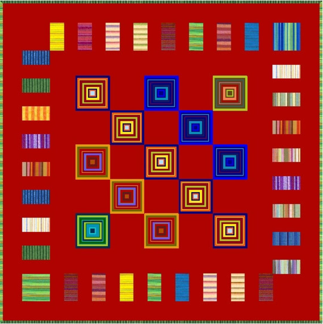 ELECTRIC BOOGALOO Pre-cut Quilt Kit All Sizes by - Etsy