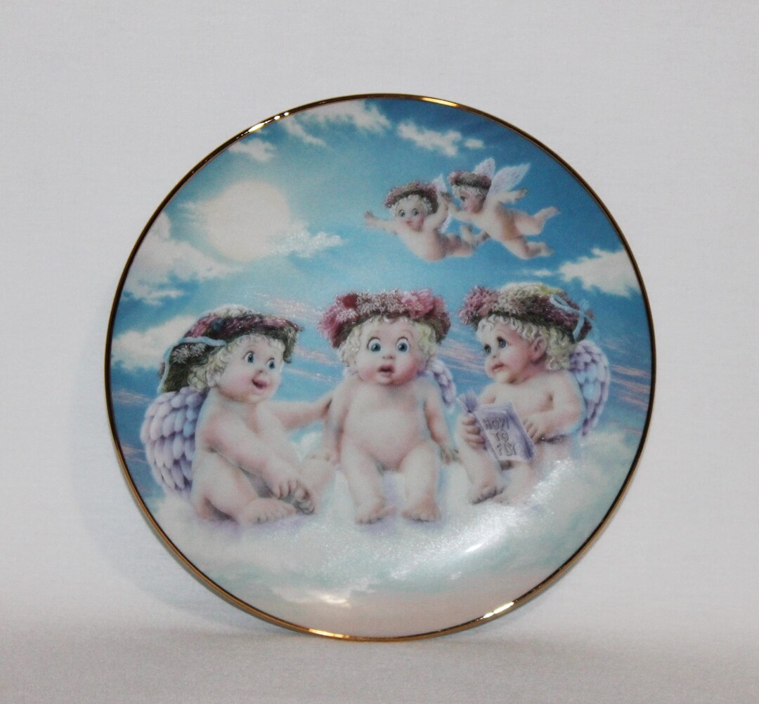 Dreamsicles the Flying Lesson Collectible Plate - Etsy