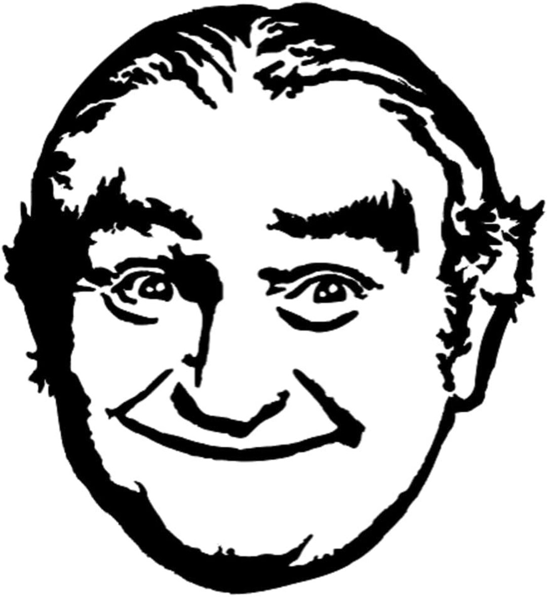 The Munsters Grandpa Vinyl Decal Bumper Computer Sticker Horror ...