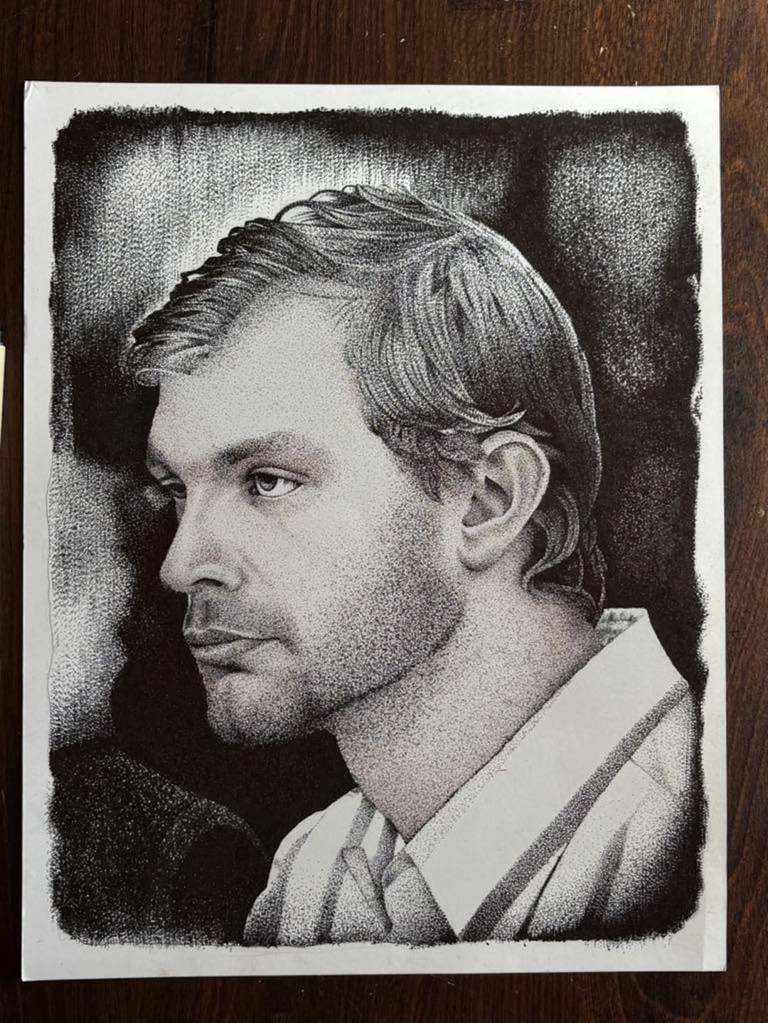 Jeffrey Dahmer Art Print True Crime Serial Killer Wall Hanging Home ...