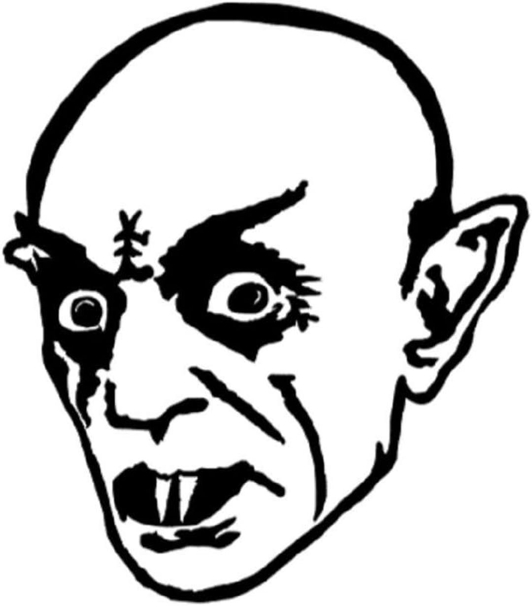 Nosferatu Dracula Universal Decal Bumper Computer Sticker Horror ...