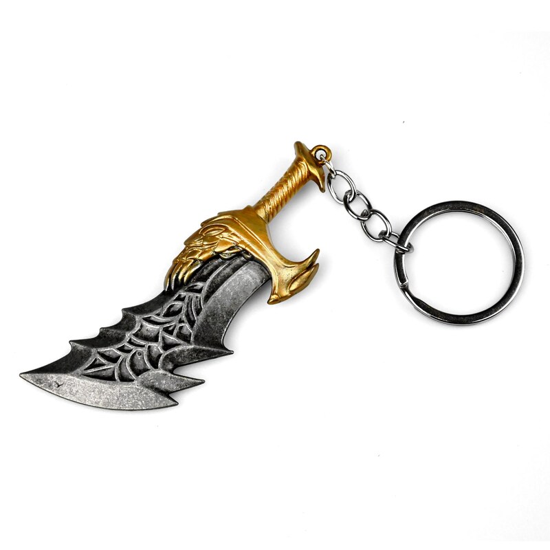 God of War Blades of Chaos Keychain - Etsy