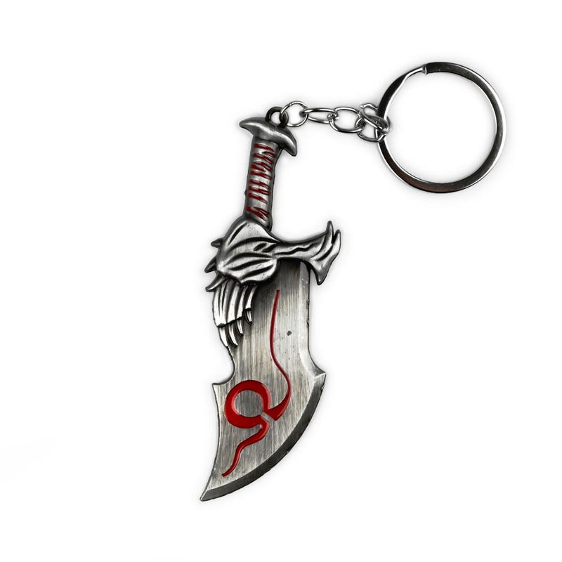 God of War Blades of Chaos Keychain - Etsy