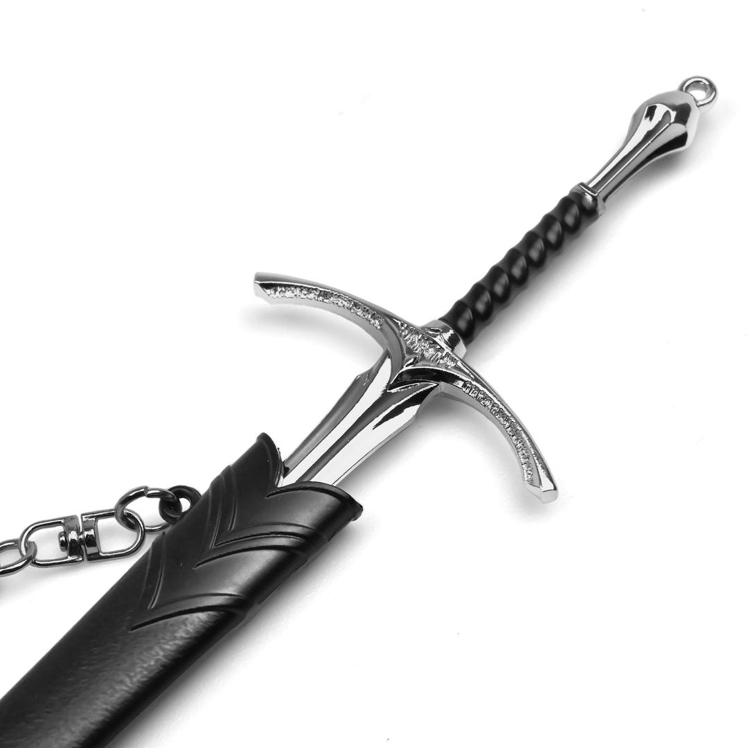Gandalf Glamdring Sword 22 Cm Metal Keychain Lord of the Rings - Etsy