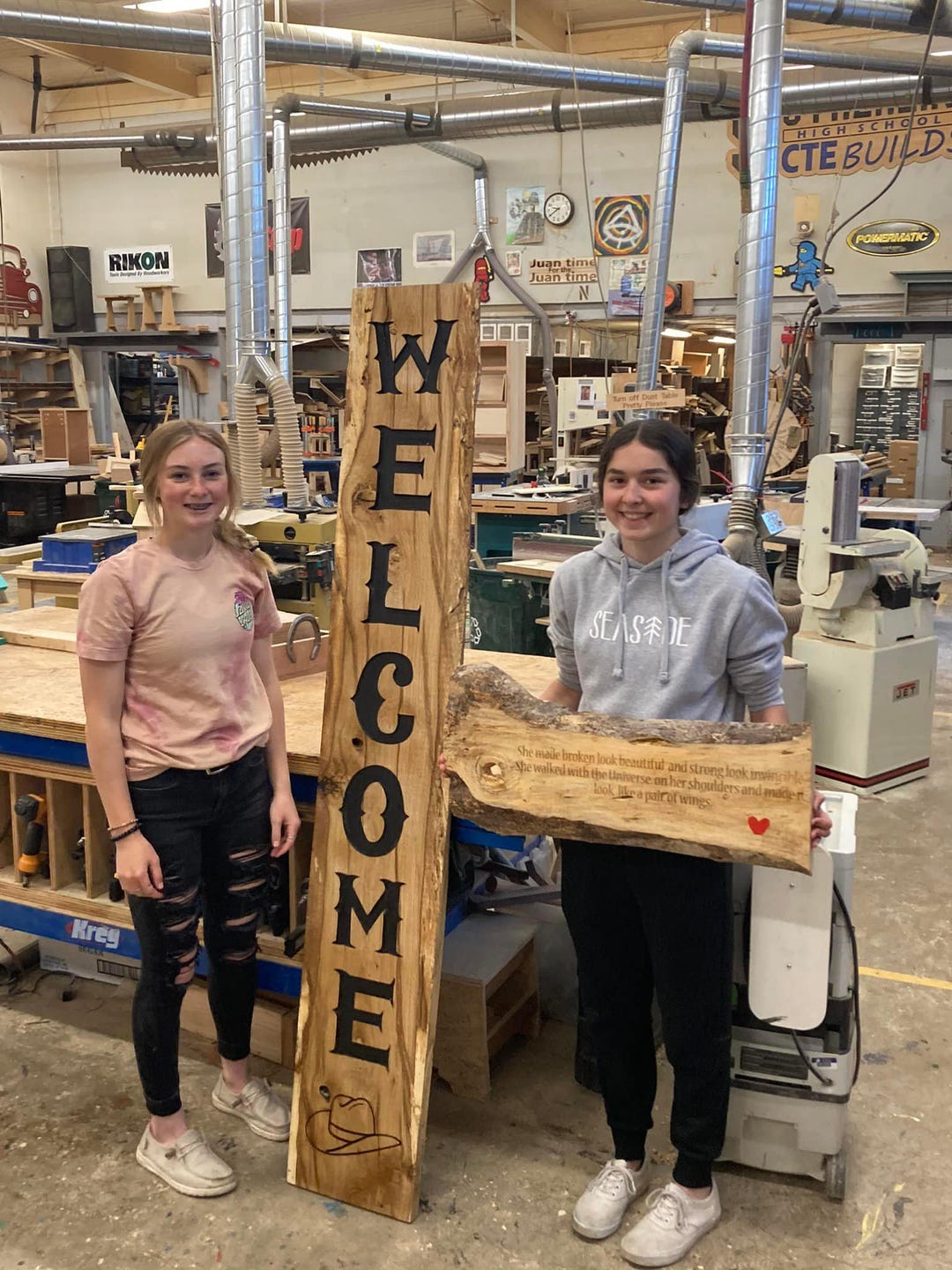 Carving a CNC or Laser Engraved Sign Using Vcarve Pro. - Etsy