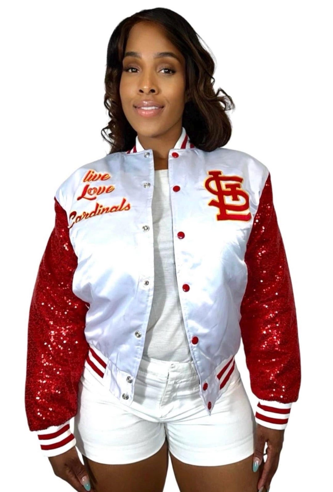 St. Louis Cardinals Sequin Jacket - Etsy