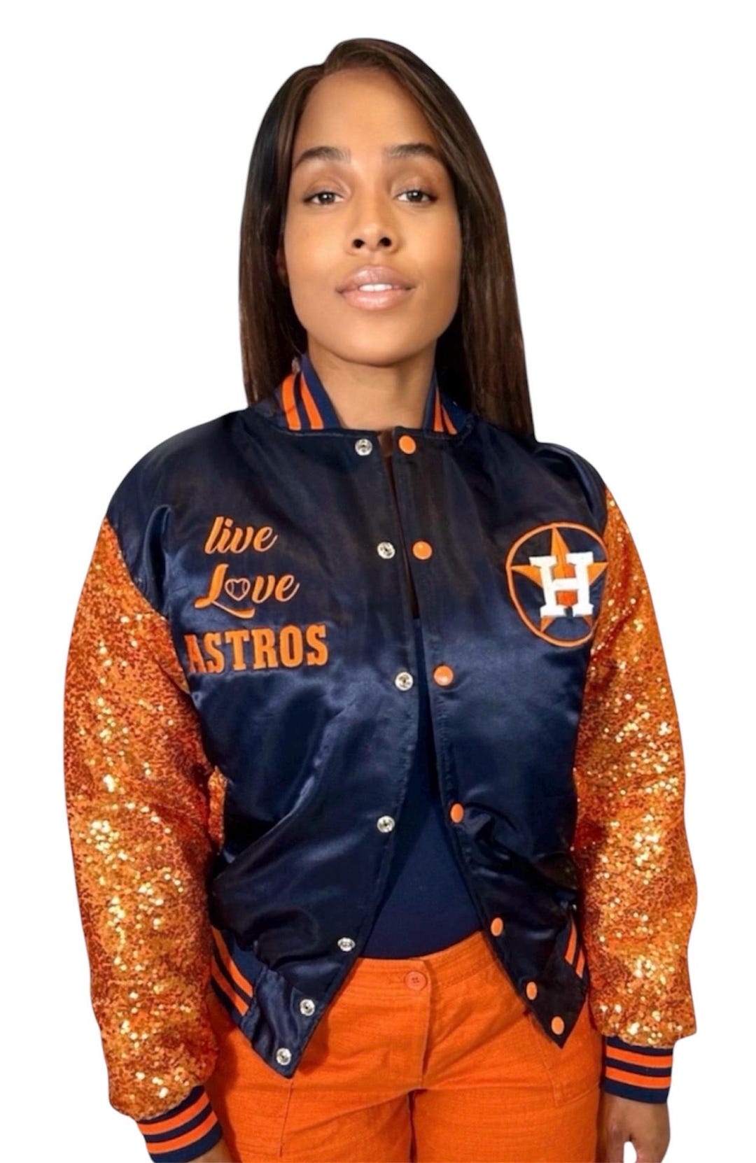 Houston Astros Sequin Jacket - Etsy