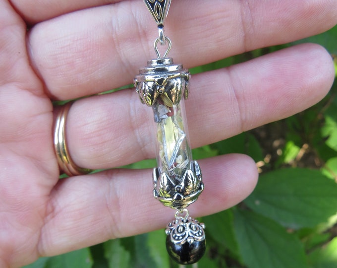Protection Necklace Witchcraft Amulet Wicca Jewelry Witchy Necklace