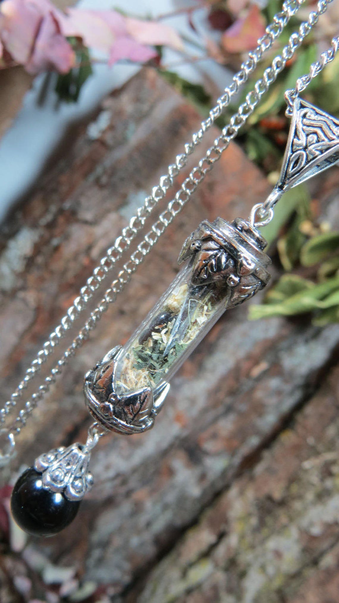 Protection Necklace Witchcraft Amulet Wicca Jewelry Witchy Etsy